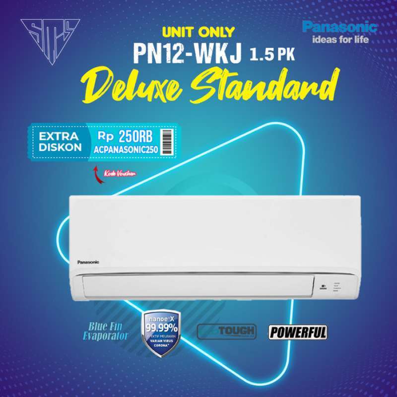 Promo Ac Panasonic Pn12wkj 1.5pk 1 1/2pk R32 Eco Standart Promo Free Ongkir Diskon 23% Di Seller ...