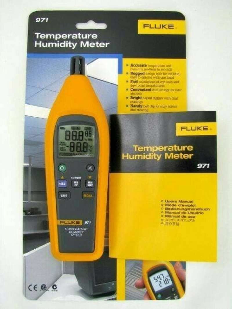 Promo Fluke 971 Temperature Humidity Meter Diskon 23% Di Seller Kulee ...