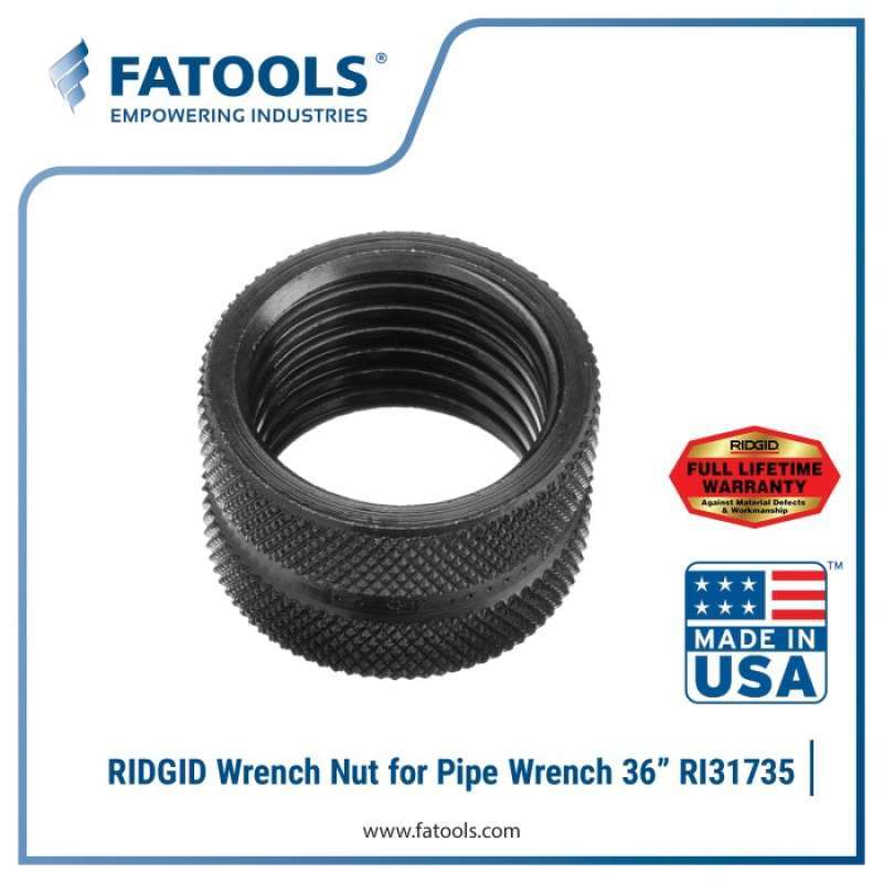 Promo Ridgid 31735 Wrench Nut For Pipe Wrench 36 Diskon 23% Di Seller ...