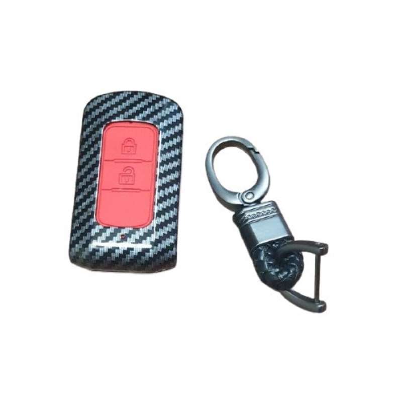 Promo Carbon Case Kunci Smart Key Cover Mitsubishi Outlander Pajero ...