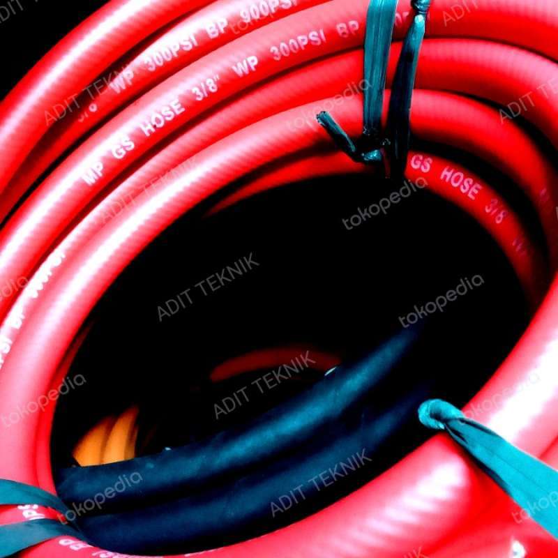 Promo Selang Gas Elpiji Gs Hose 3/8 Wp 300 Psi Harga Per Rol Panjang ...