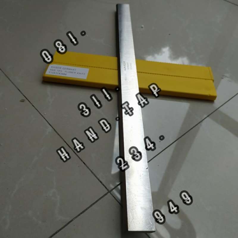 Promo Pisau Planer Hss 510 X 30 X 3 Mm Kaiser Mata Jointer Duduk 51 Cm ...