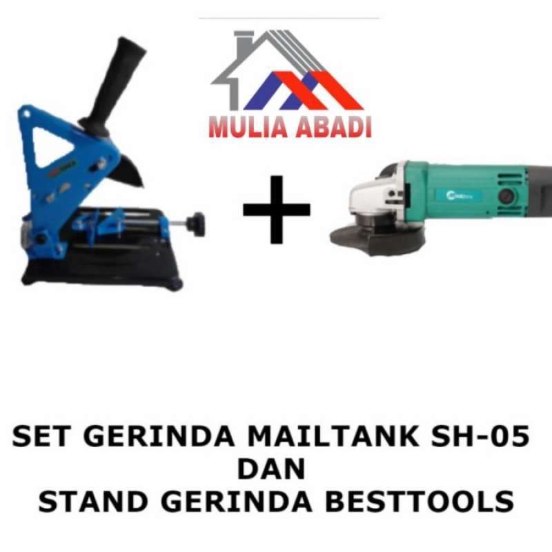 Promo Mo Stand Grinda Biru Besttools+gerinda Mailtank Tangan Sh 05 (set ...