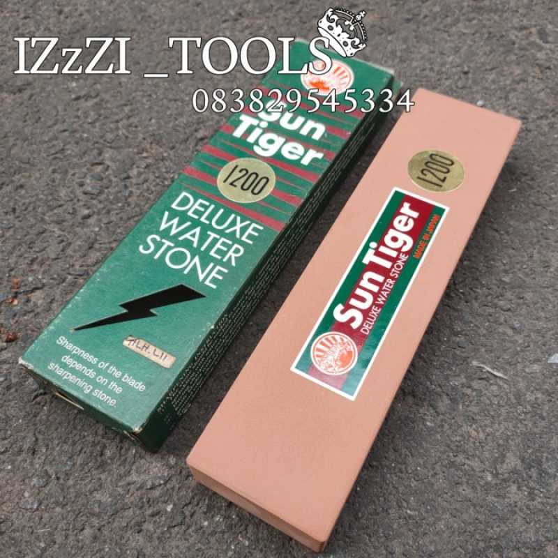 Promo Batu Asah Sun Tiger 1200 Deluxe Water Stone 8 Original Japan Diskon 23% Di Seller Nishimu ...
