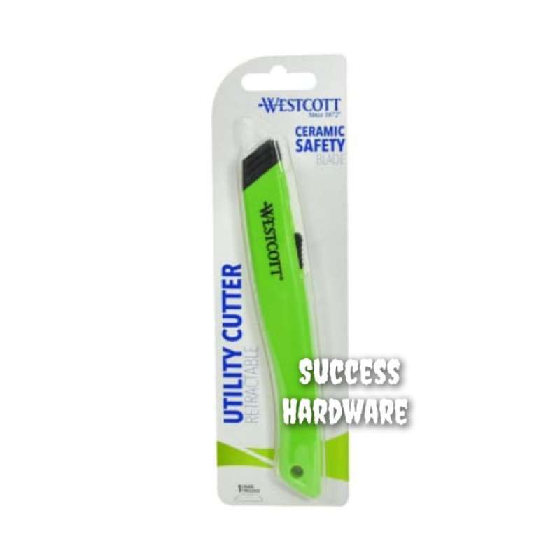 Promo Westcott Cutter Ceramic Blade Retractable/cutter Safety Ceramic ...
