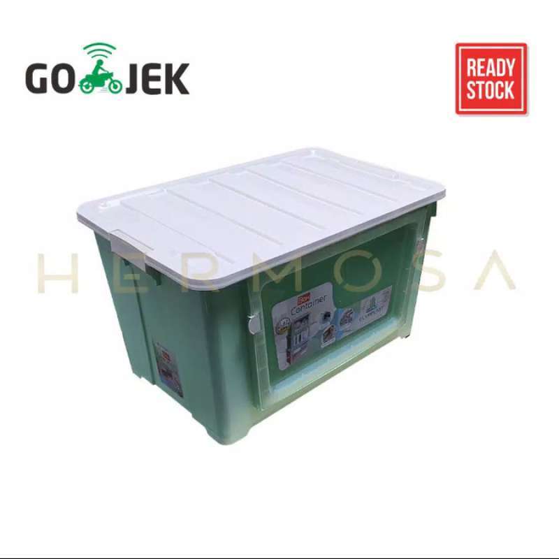 Promo Olymplast Box Container Obc 62 Liter Kotak Plastik Penyimpanan ...