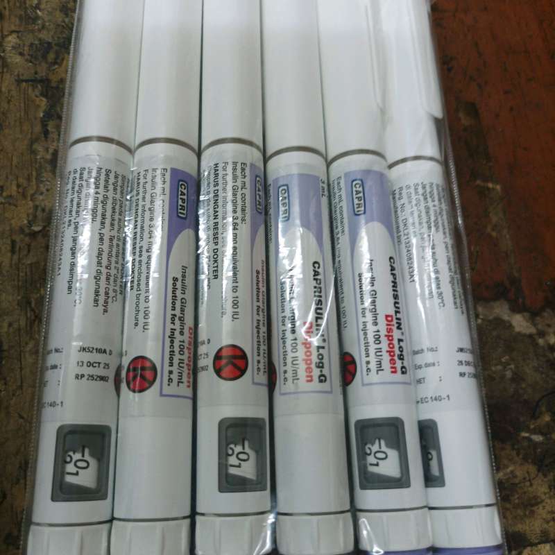 Jual Asli Dan Original Caprisulin Log G Per Satuan/per Box Utuh Di ...