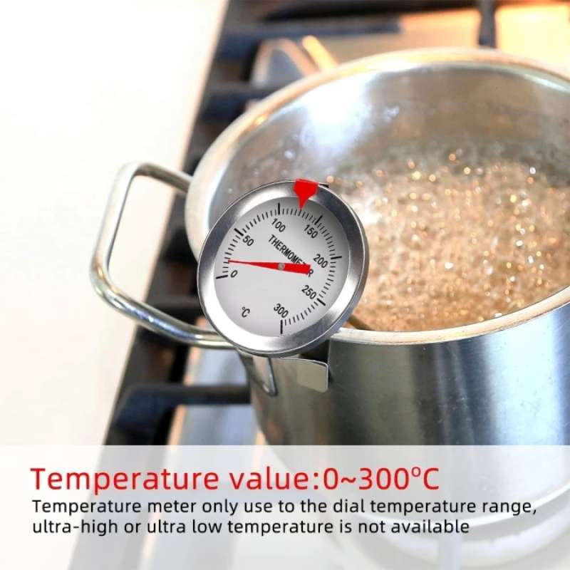 Jual Termometer Masak 15cm Ukur Suhu Minyak Kopi Air Daging Bbq Susu ...