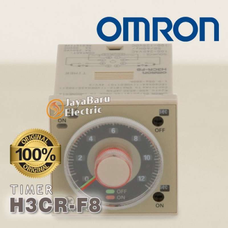 Jual Omron Twin Timer H3cr-f8 24v 220v Asli Original Di Seller Consume ...