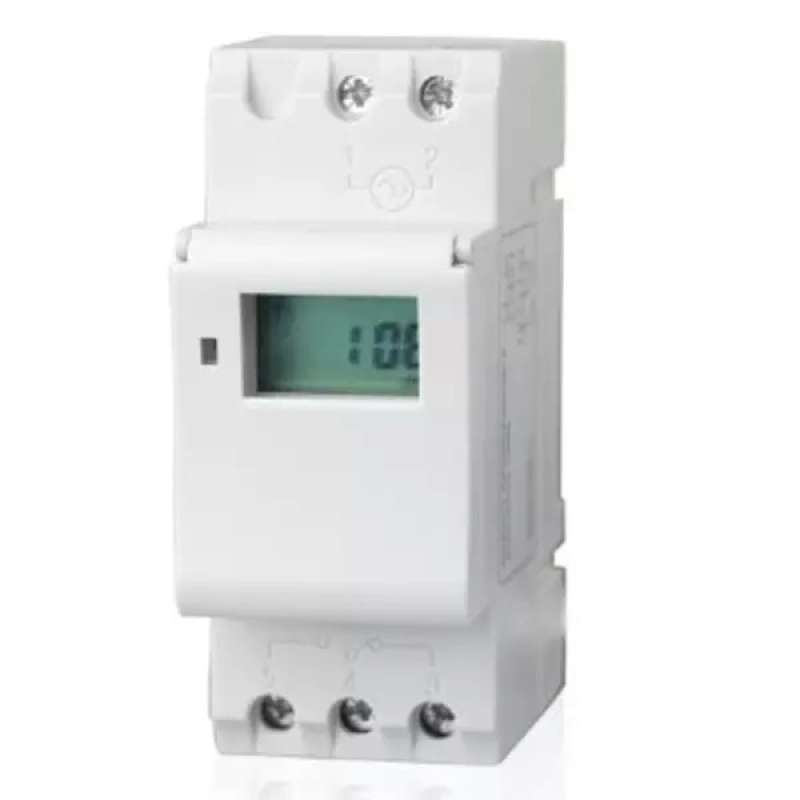 Jual Digital Timer Switch Programmable 220v On Off Mcb Box Din Rail Di ...