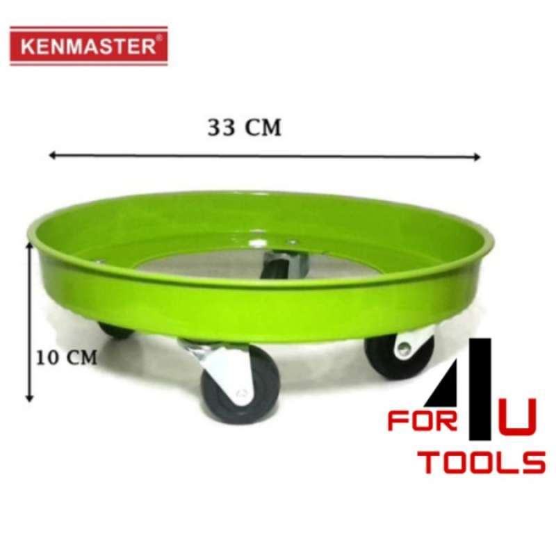 Jual Kenmaster Roda Tabung Gas Lpg/alas Air Galon/tempat Pot Bunga ...