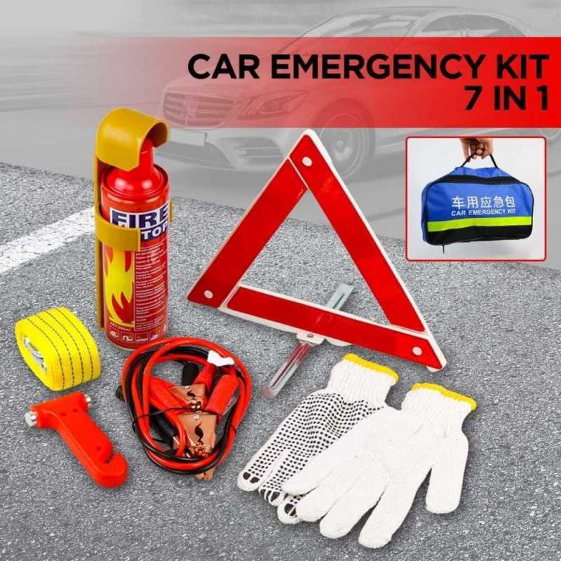 Jual Ssa Car Emergency Kit Keselamatan Mobil 7 In 1 - Dengan Bubble Di ...
