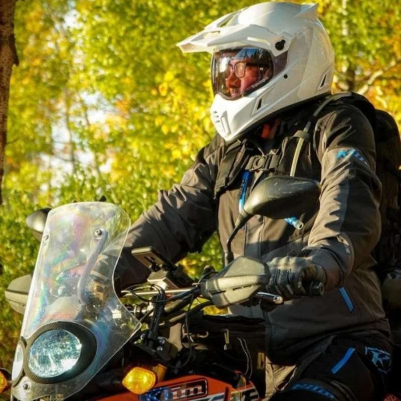 Jual Jacket Klim Traverse Gore-tex Black/kinetic Blue Di Seller ...