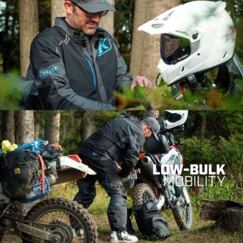 Jual Jacket Klim Traverse Gore-tex Black/kinetic Blue Di Seller ...