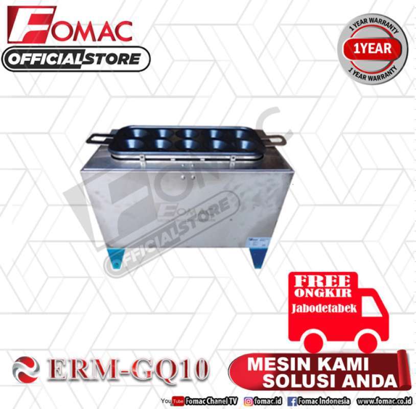 Jual Mesin Pembuat Sosis Telur Gas Egg Roll / Erm-gq10 Fomac Di Seller Consume - Cengkareng ...