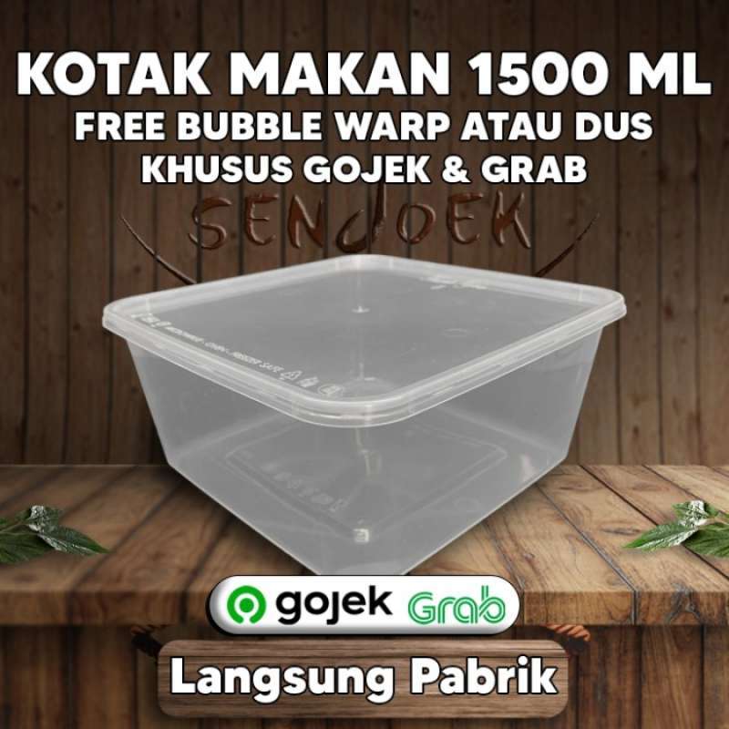 Jual Thinwall Kotak 1500 Ml Persegi / Food Container Square 1500 Ml Di ... Jual Thinwall Kotak 1500 Ml Persegi / Food Container Square 1500 Ml Di ...
