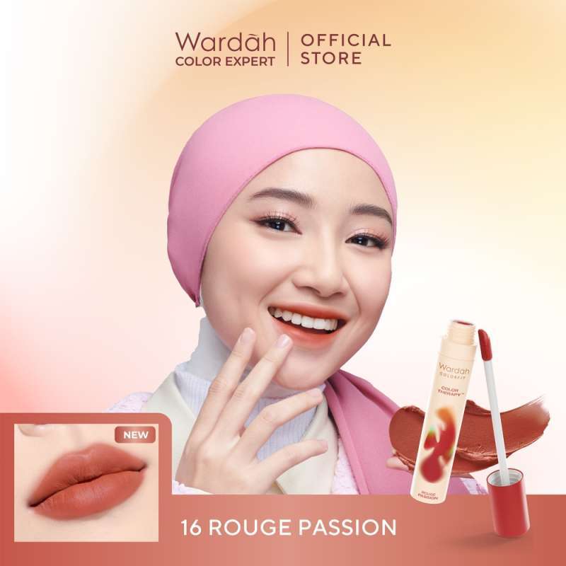 Promo Wardah Colorfit Velvet Matte Lip Mousse Color Therapy - 16 Rouge ...