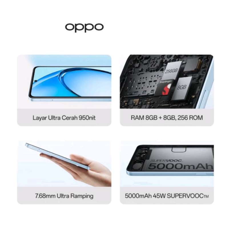 Jual Oppo A60 Nfc [8gb/128gb - 8gb/256gb] Garansi Resmi 1 Tahun - 8gb ...