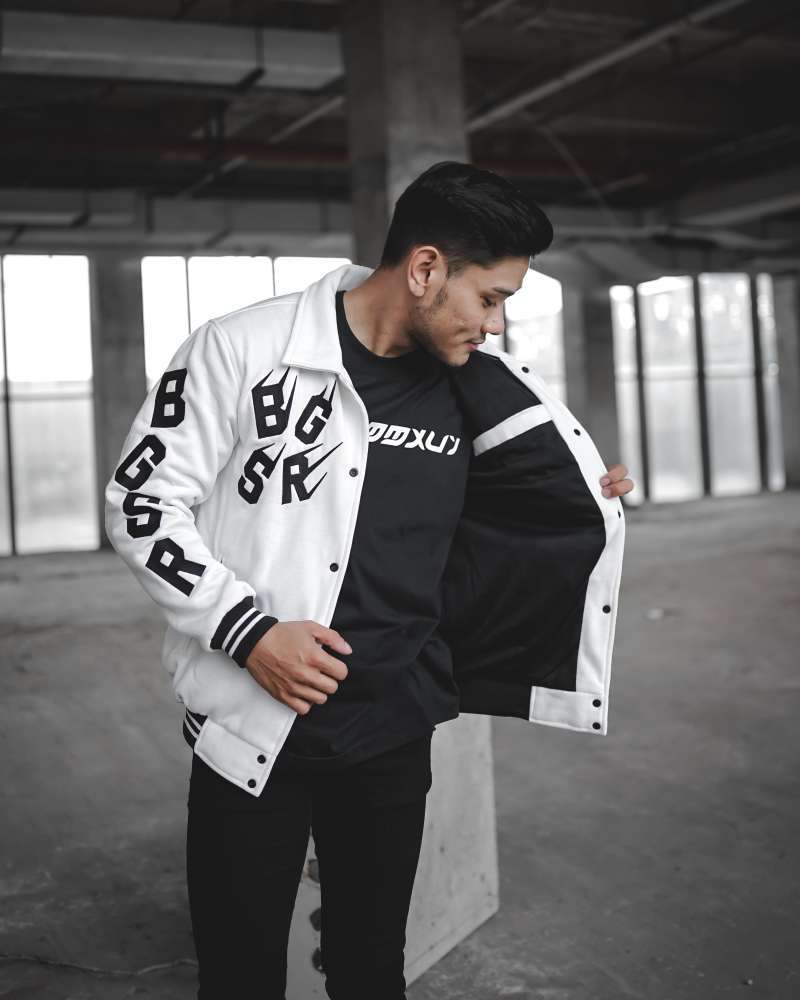 Jual Original Bgsr Jaket Keren Varsity Fixel Keren / Jaket Pria Varsity ...