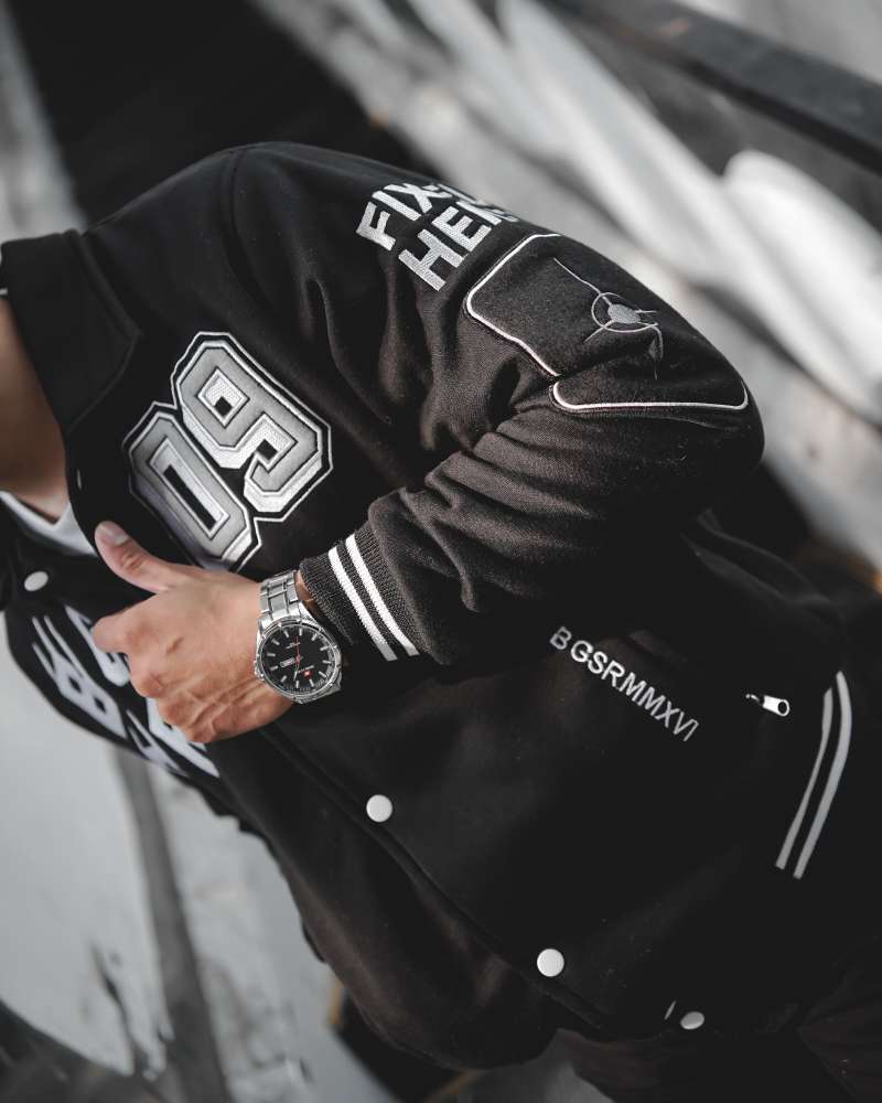 Jual Original Bgsr Jaket Keren Varsity Fixel Keren / Jaket Pria Varsity ...