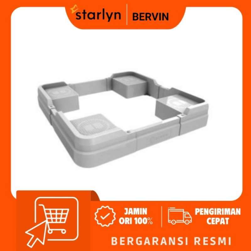 Jual Bervin Bos-70 Stand Dudukan Mesin Cuci / Alas Kulkas / Kaki Lemari ...