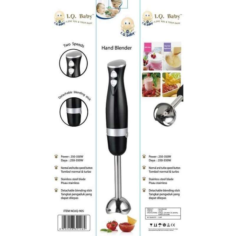 Promo I.q. Baby Stick/hand Blender/food Processor/mesin Pencincang ...