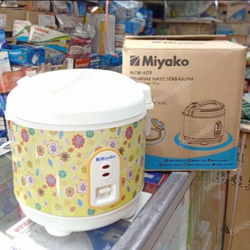 Promo Magicom Miyako Mcm-609 0,6 Liter Diskon 23% Di Seller Zenkou ...