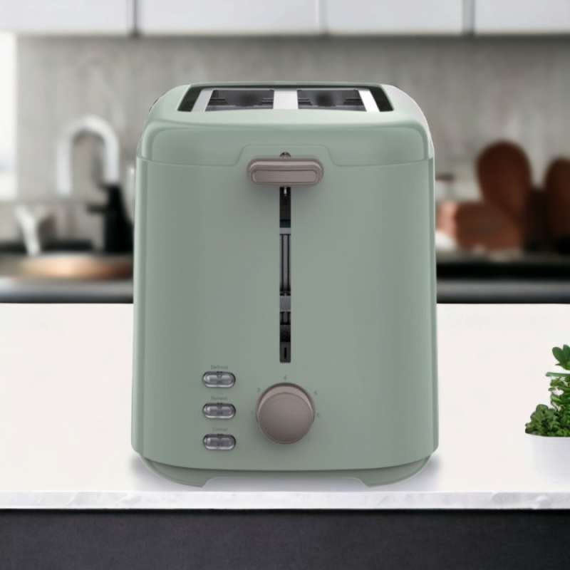 Promo Memoo Toaster 2 Slice 800 Watt Pemanggang Roti - Hijau Diskon 23% ...