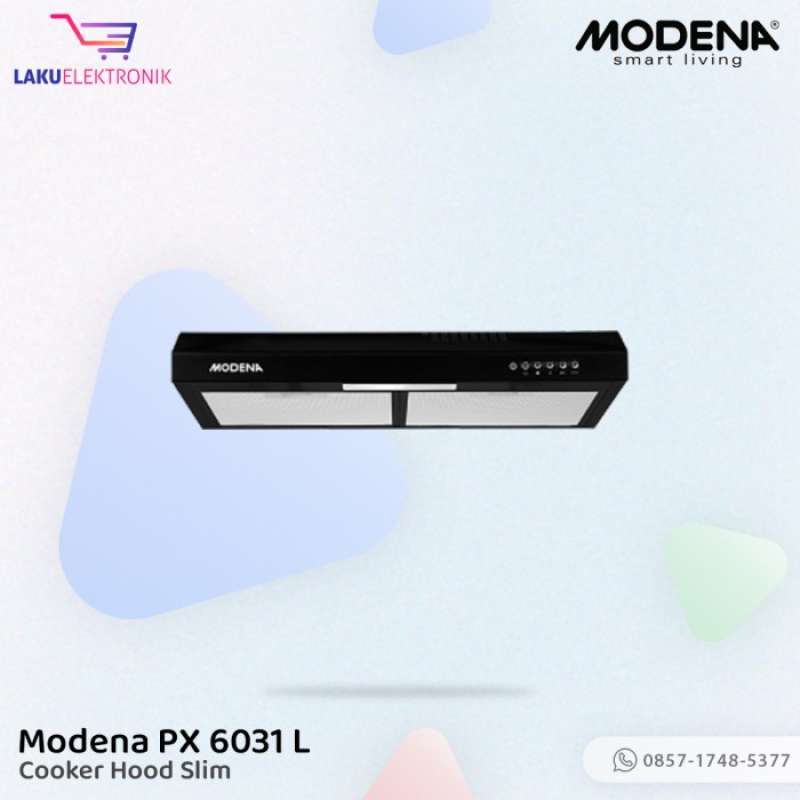 Promo Slim Hood Modena Px 6031 L - Cooker Hood 60 Cm Diskon 23% Di Seller Akago Store - Kenari ...