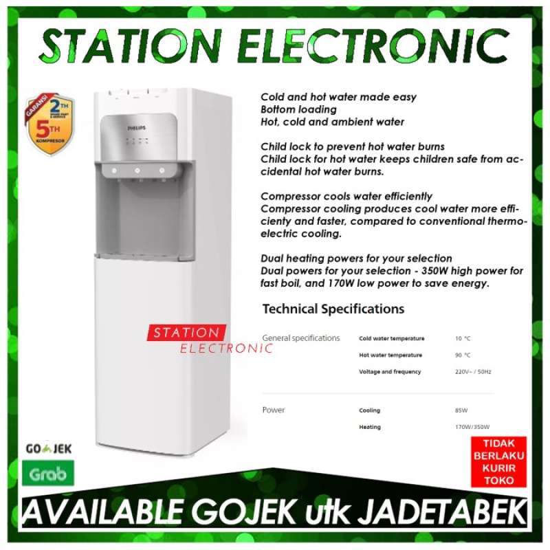 Promo Philips Add4971 / Add 4971 (bkn Kulkas) 3 Kran Dispenser Galon ...