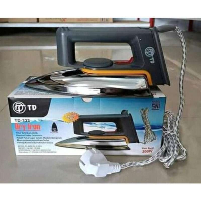 Promo Setrika Listrik Td-333/setrika Otomatis Termurah Diskon 23% Di ...