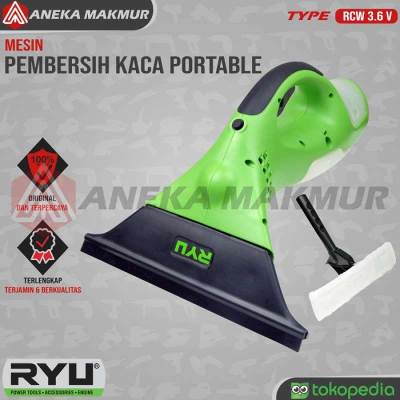 Promo Ryu Mesin Pembersih Kaca Portable Cordless Rcw 3.6 V Window Cleaner Diskon 23% Di Seller ...