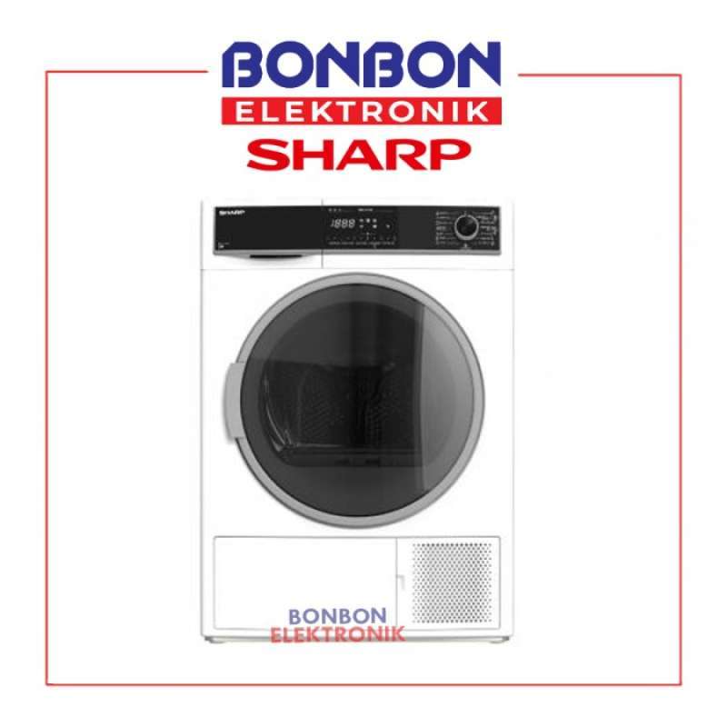Promo Sharp Tumble Dryer 9kg Kd-hp901b / Kdhp901b Mesin Pengering ...