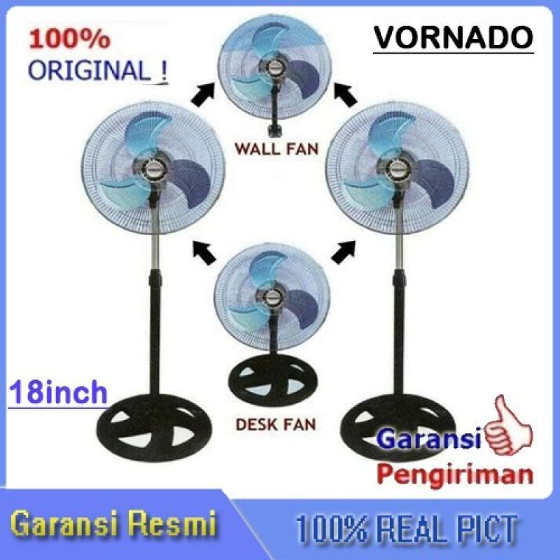 Promo Kipas Angin Tornado 3in1 Besi 18 Inch Vornado Ef45 Osilasi 360 ...
