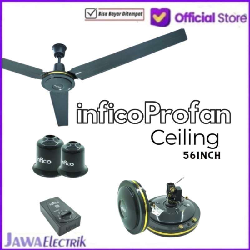 Promo Infico Kipas Angin Plafon (ceiling Fan) 56 Inch - Baling Besi 5 ... Promo Infico Kipas Angin Plafon (ceiling Fan) 56 Inch - Baling Besi 5 ...