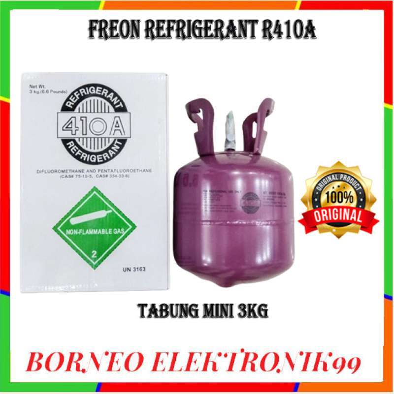 Promo Freon Ac R410 A Refrigerant Tabung Isi 3 Kg Diskon 23% Di Seller Hirai Store - Pasar ...