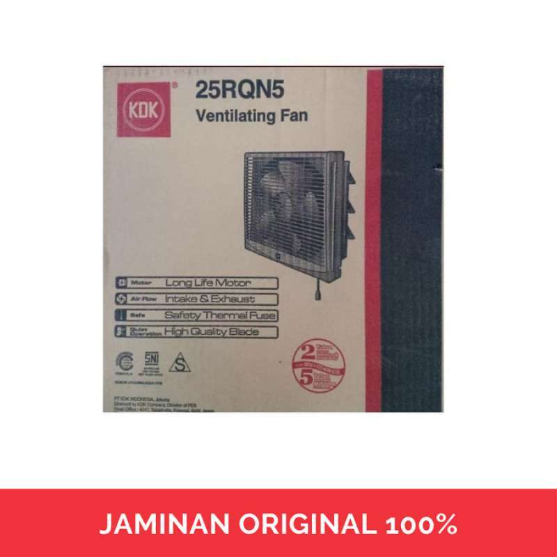 Promo Kdk Wall Exhaust Fan Ukuran 10 Type 25rqn 25 Diskon 23% Di Seller ...