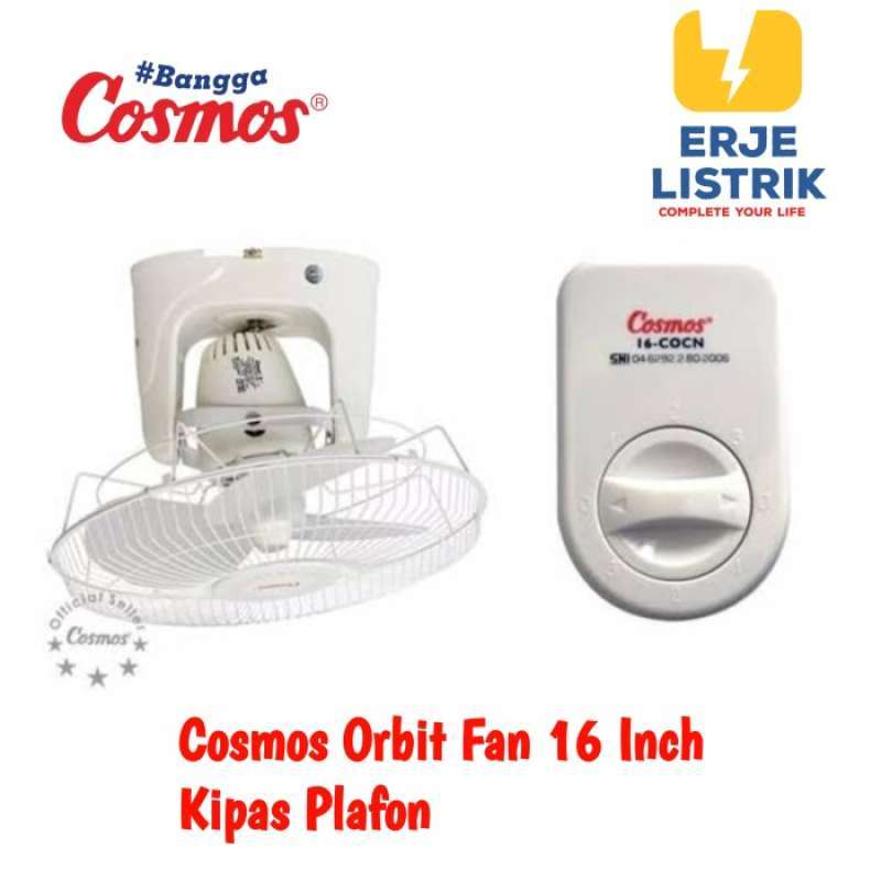 Promo Kipas Orbit Fan Cosmos 16 Inch / Kipas Angin Plafon 16-cocn / 16 ...