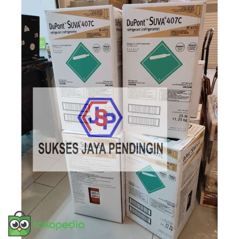 Promo Freon Dupont Suva 407c / R407c Diskon 23% Di Seller Ogata Store ...