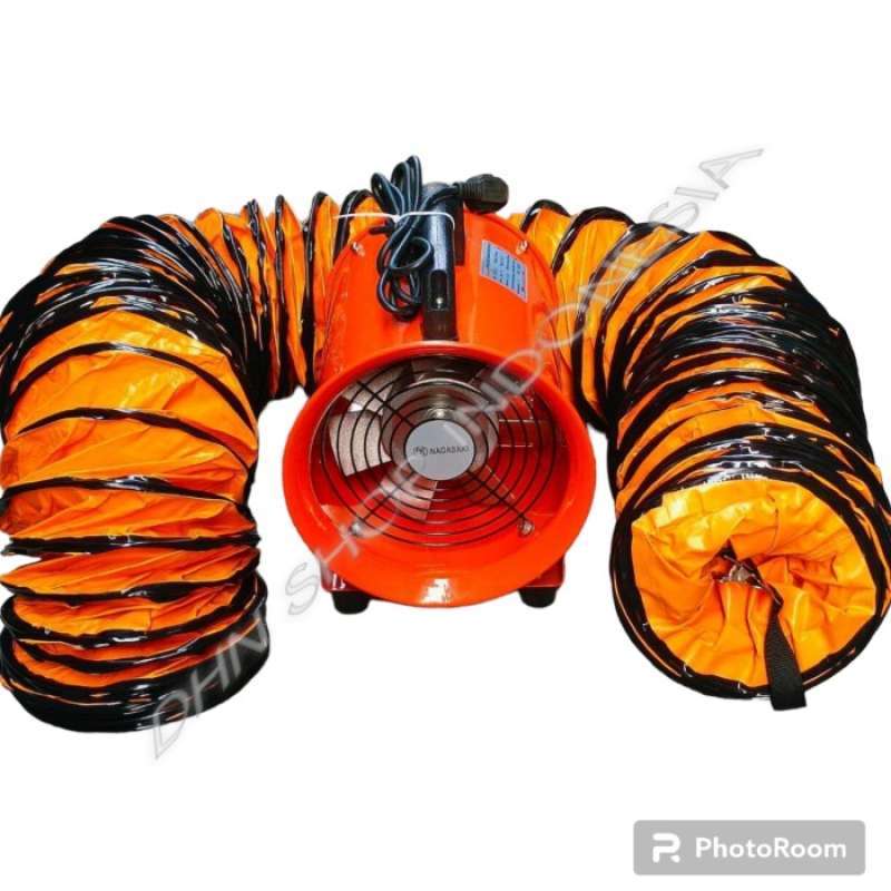 Promo Kipas Blower Portable 8 Inch + Selang Flexible 10 Meter Nagasaki ...