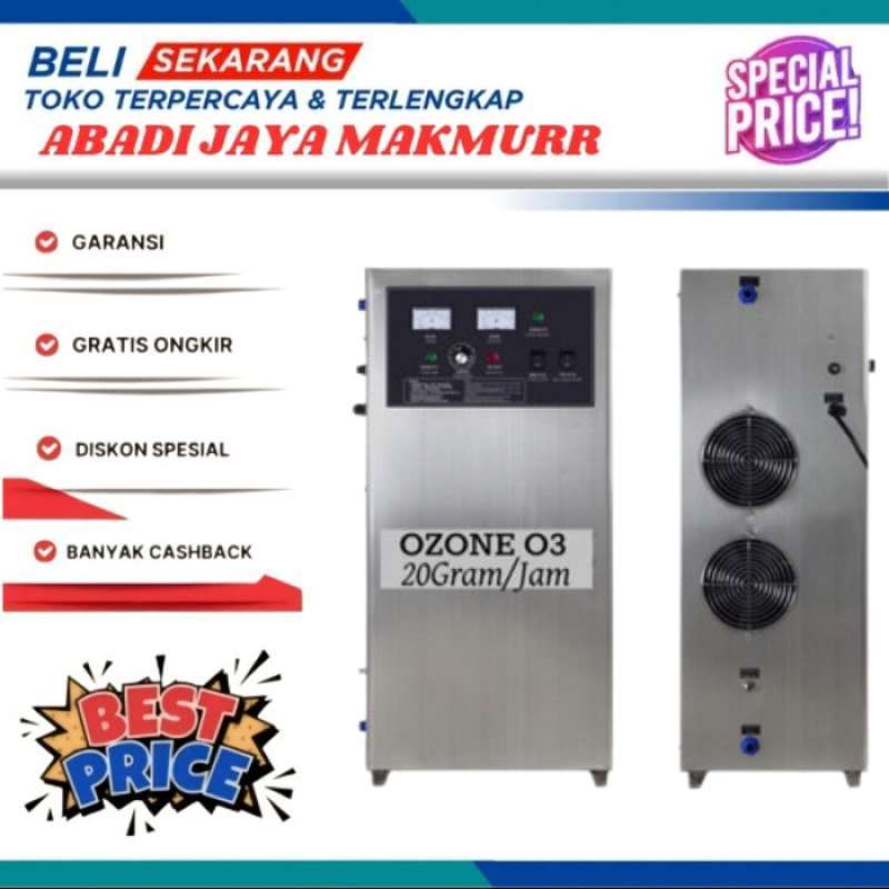 Promo High Capacity Ozone Generator 20 Gram/h Ozone Generator Original Diskon 23% Di Seller ...