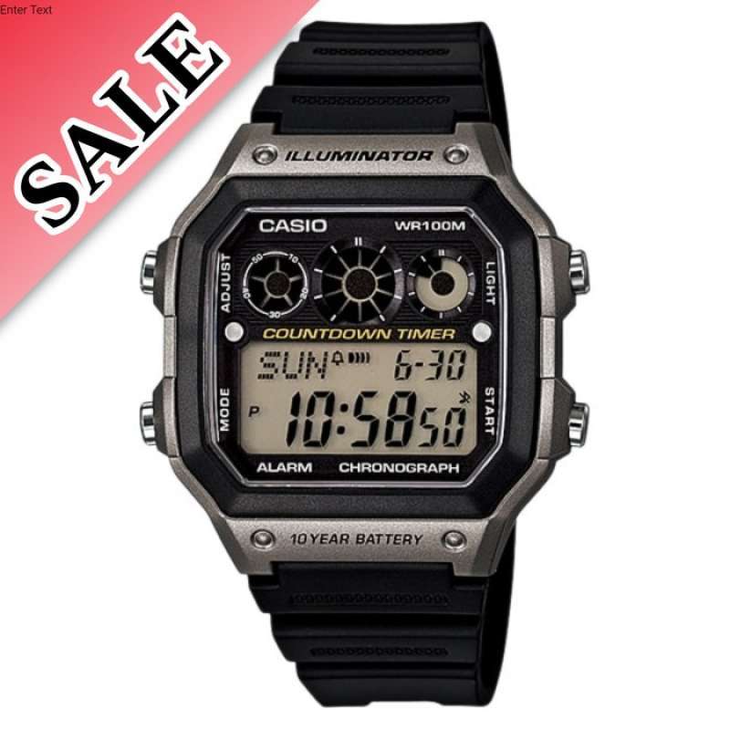 Promo Jam Tangan Casio Ae-1300wh-8av / Ae1300wh Original & Bergaransi ...