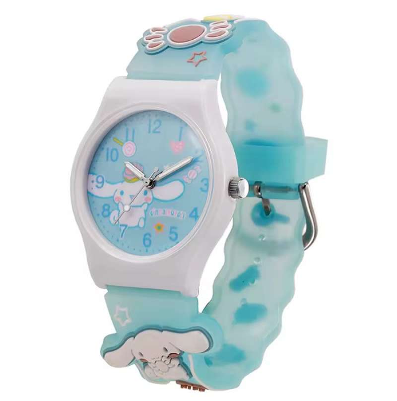 Jual Jam Tangan Anak 3d Sanrio Import Lucu Melody Kuromi Cinamorol ...