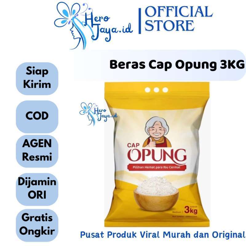 Promo Beras Opung 3kg Diskon 26% Di Seller Herojaya - Berbek, Kab ...