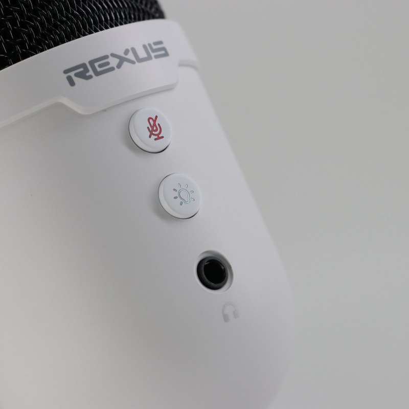 Jual Rexus Microphone Dm2 Xora 2 With Rgb Mic For Meetings Streaming ...