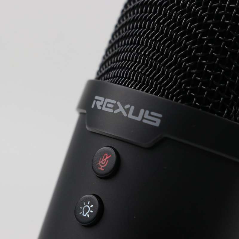 Jual Rexus Microphone Dm2 Xora 2 With Rgb Mic For Meetings Streaming ...