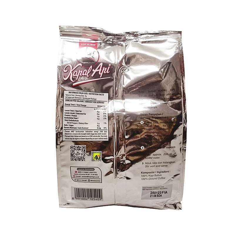 Promo Kapal Api - Kopi Tubruk Murni - Bag 350 Gr Diskon 6% Di Seller ...