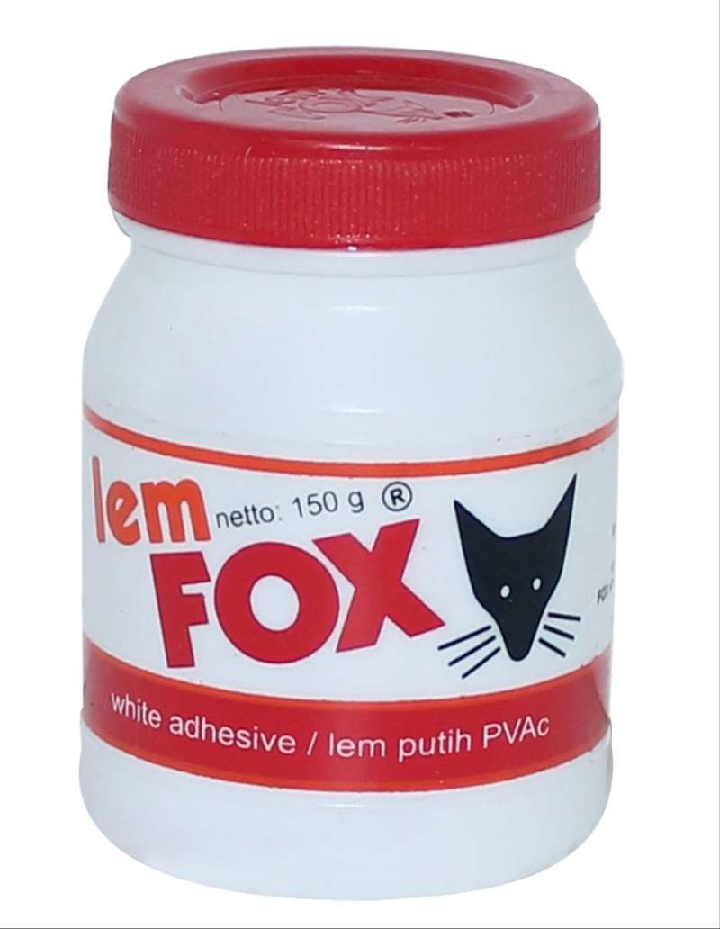 Jual Lem Fox Putih 150g Lem Fox Super Lem Putih Pvac Lem Kayu Lem ...