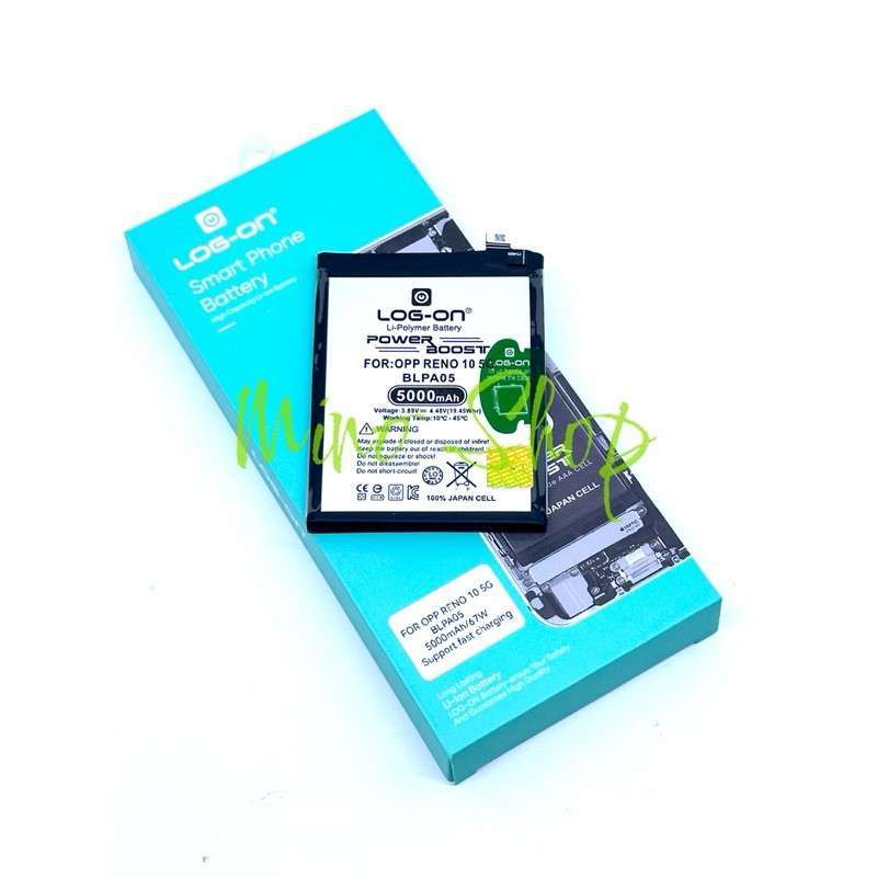 Jual Baterai Log On OPPO Reno 10 5g Blpa05 Blp-a05 Power Boost Batre ...