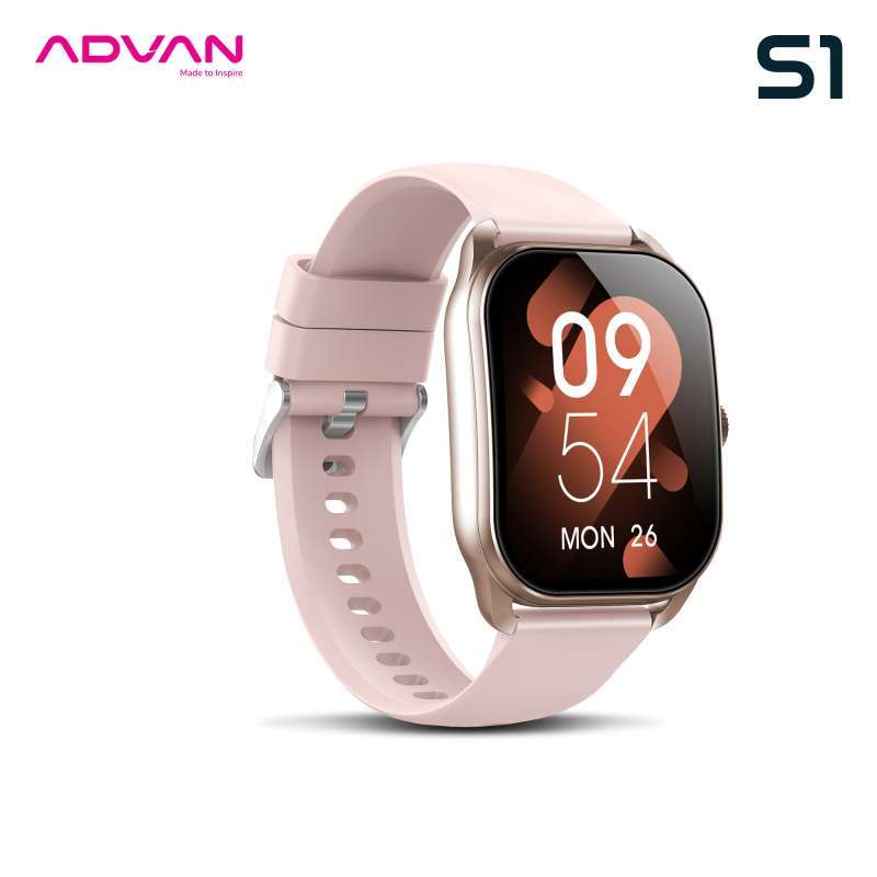Promo Advan Smartwatch S1 Ai Voice Ips 2.01” Bluetooth Calls 100 ...